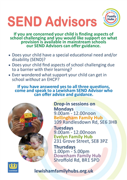 The Hub@Lewisham - Accessing support services